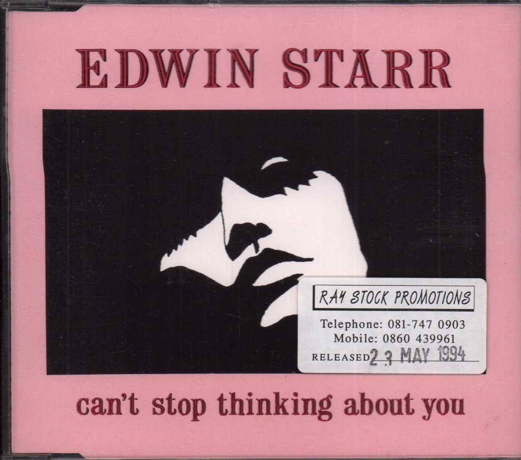 Edwin Starr - Can't Stop Thinking About You - Cd – Vinyl Tap