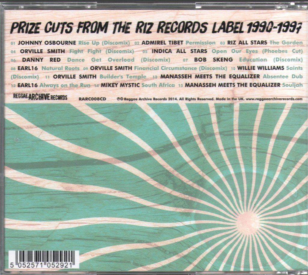 Various Artists - Rise Up! The Riz Records Story - Cd – Vinyl Tap