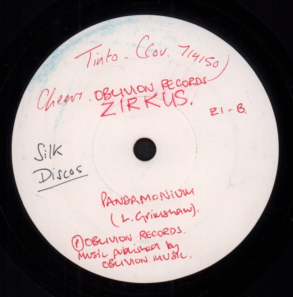 zirkus - limbo dancing - 7 Inch – Vinyl Tap