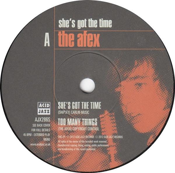 Afex - She's Got The Time - 7 Inch – Vinyl Tap