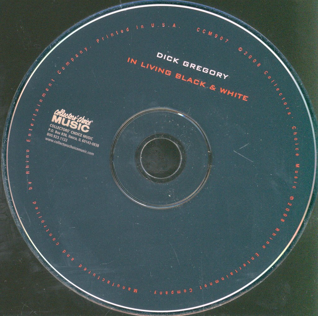 Dick Gregory - In Living Black & White - Cd – Vinyl Tap
