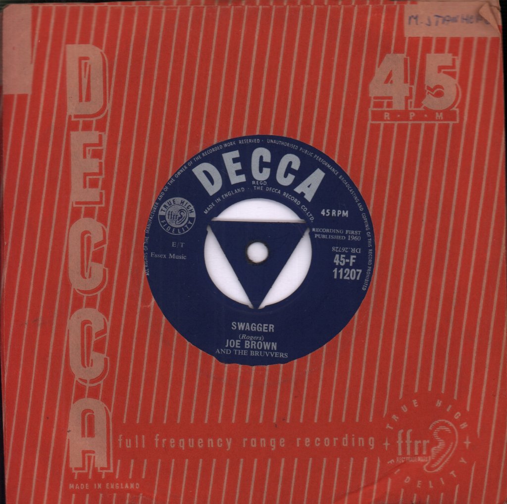 Joe Brown And The Bruvvers - Darktown Strutters' Ball - 7 Inch – Vinyl Tap