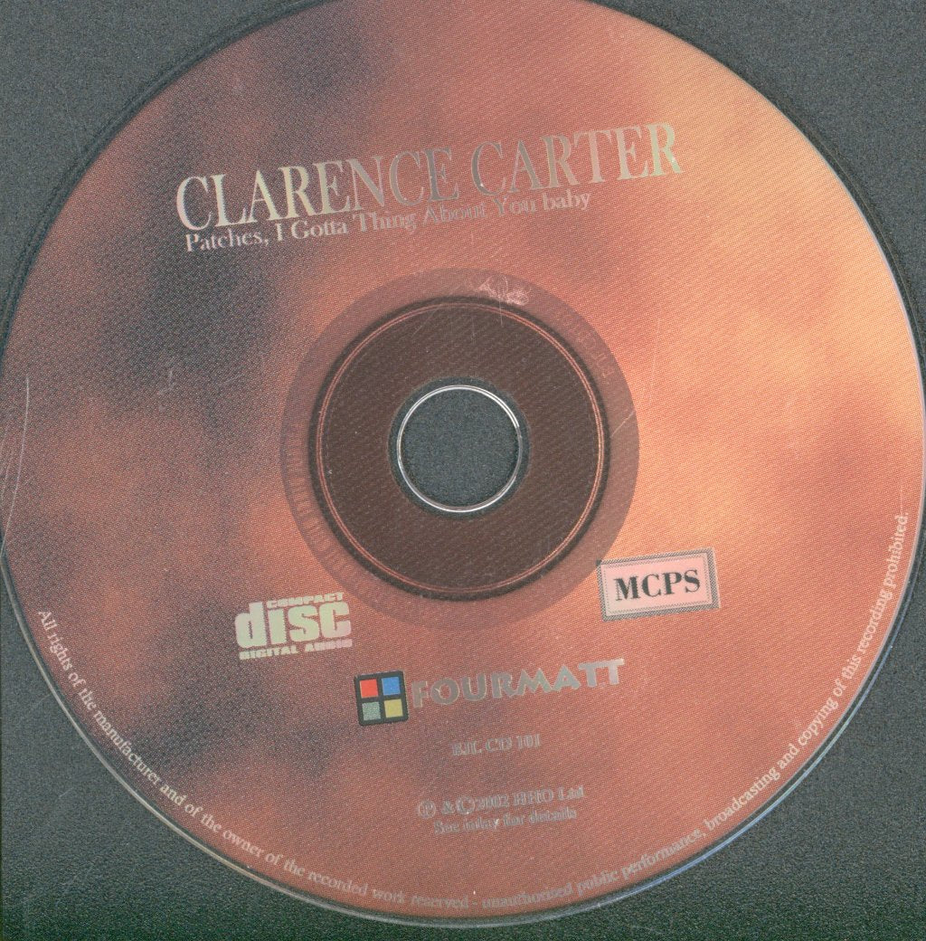Clarence Carter - Peaches I Got A Thing About You Baby - Cd – Vinyl Tap