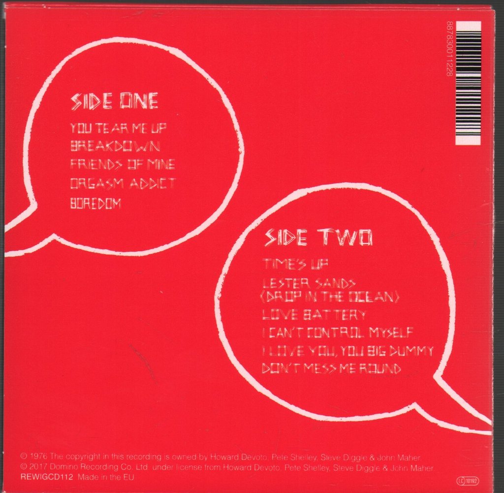 Buzzcocks - Time's Up! - Cd – Vinyl Tap