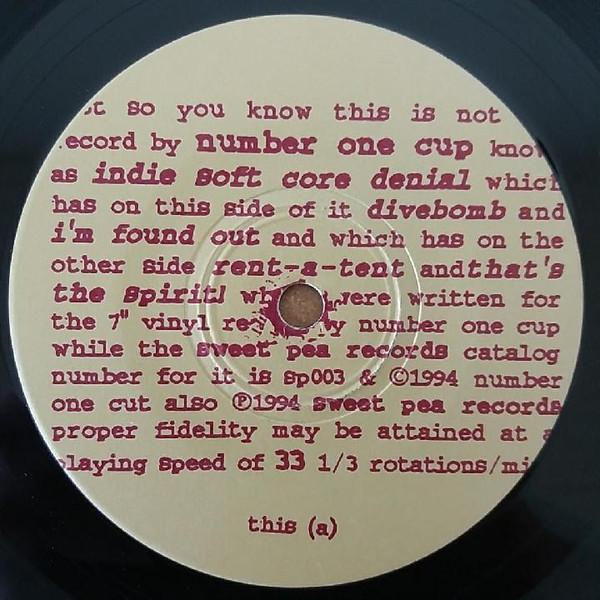 Number One Cup - Indie Softcore Denial - 7 Inch – Vinyl Tap