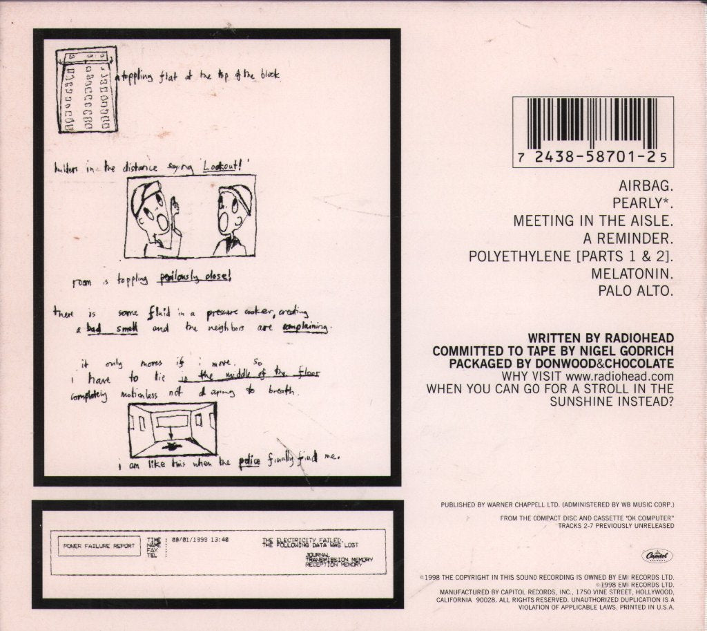 Radiohead - Airbag / How Am I Driving? - Cd – Vinyl Tap