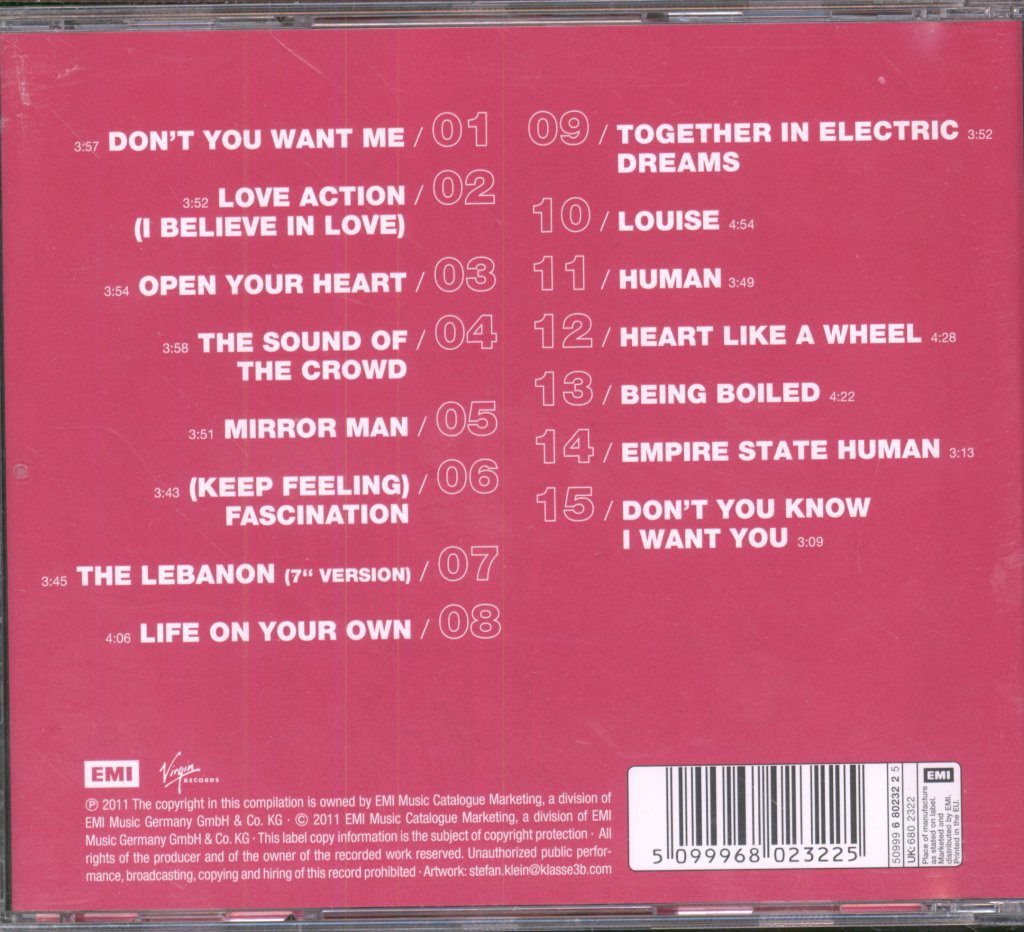 Human League - Essential - Cd – Vinyl Tap