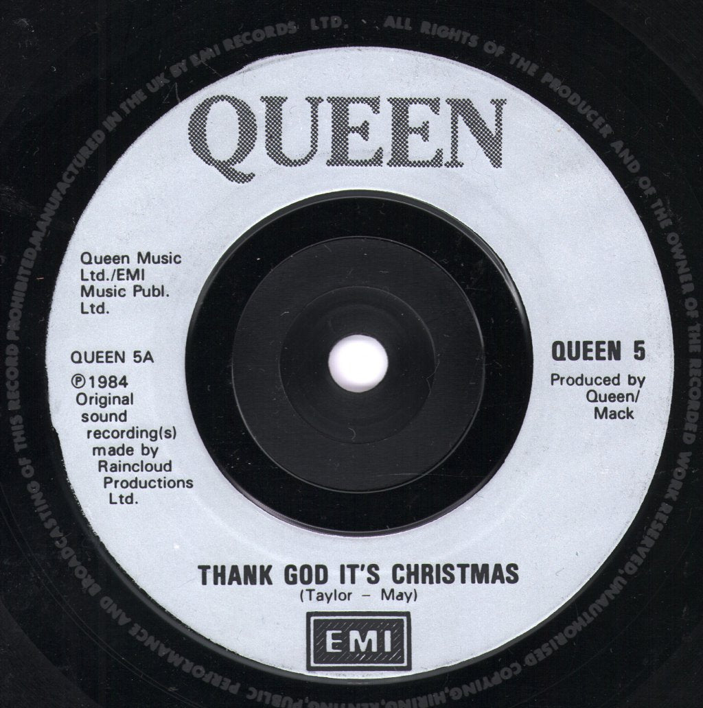 Queen - Thank God It's Christmas - 7 Inch – Vinyl Tap