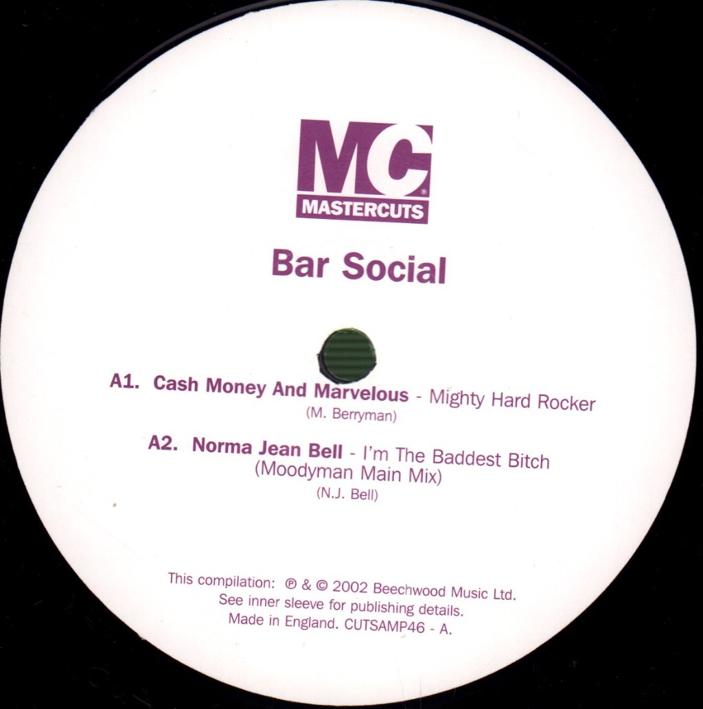 Various Artists - MC Bar Social - 12 Inch – Vinyl Tap