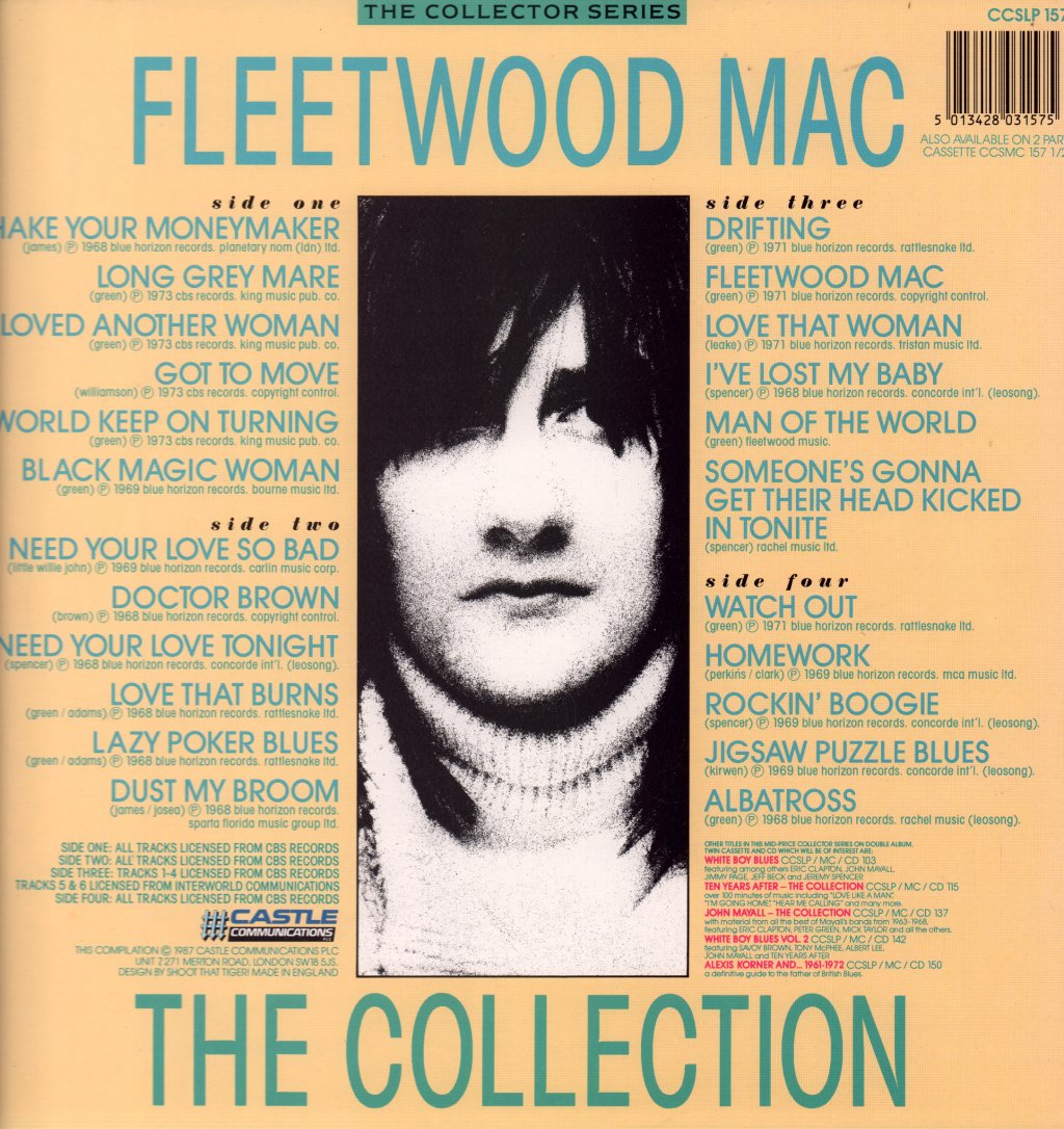 Fleetwood Mac - Collection - Double Lp – Vinyl Tap