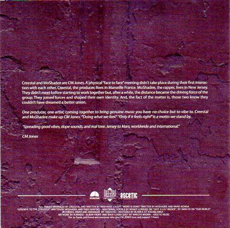 CM Jones (creestal & moshadee) - Perfect Hand Off - Cd – Vinyl Tap