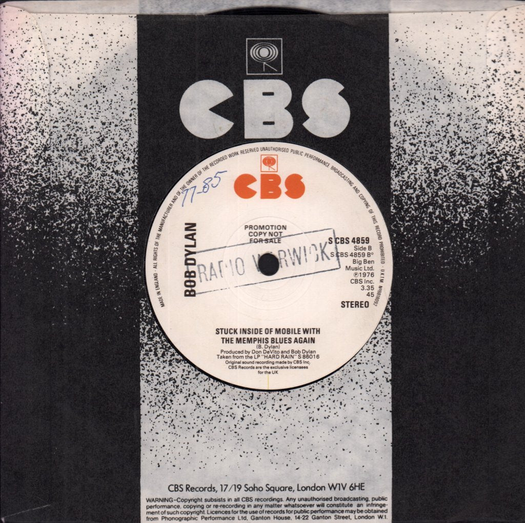 Bob Dylan - Rita May - 7 Inch – Vinyl Tap