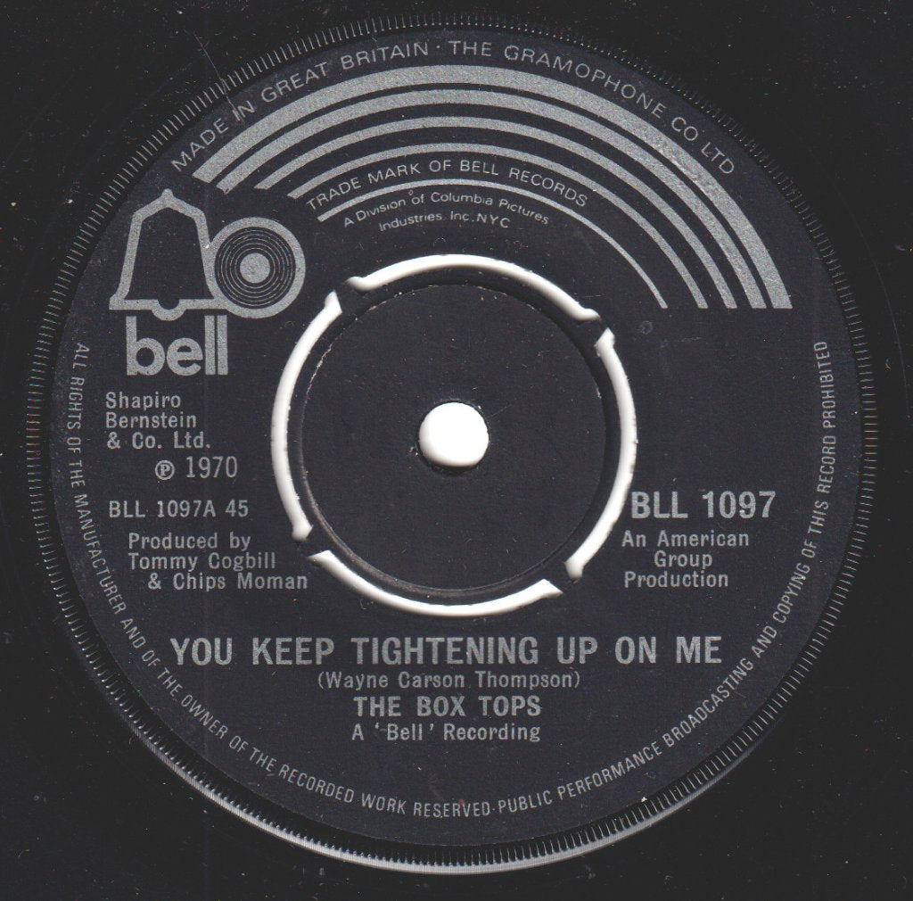 Box Tops - You Keep Tightening Up On Me - 7 Inch – Vinyl Tap