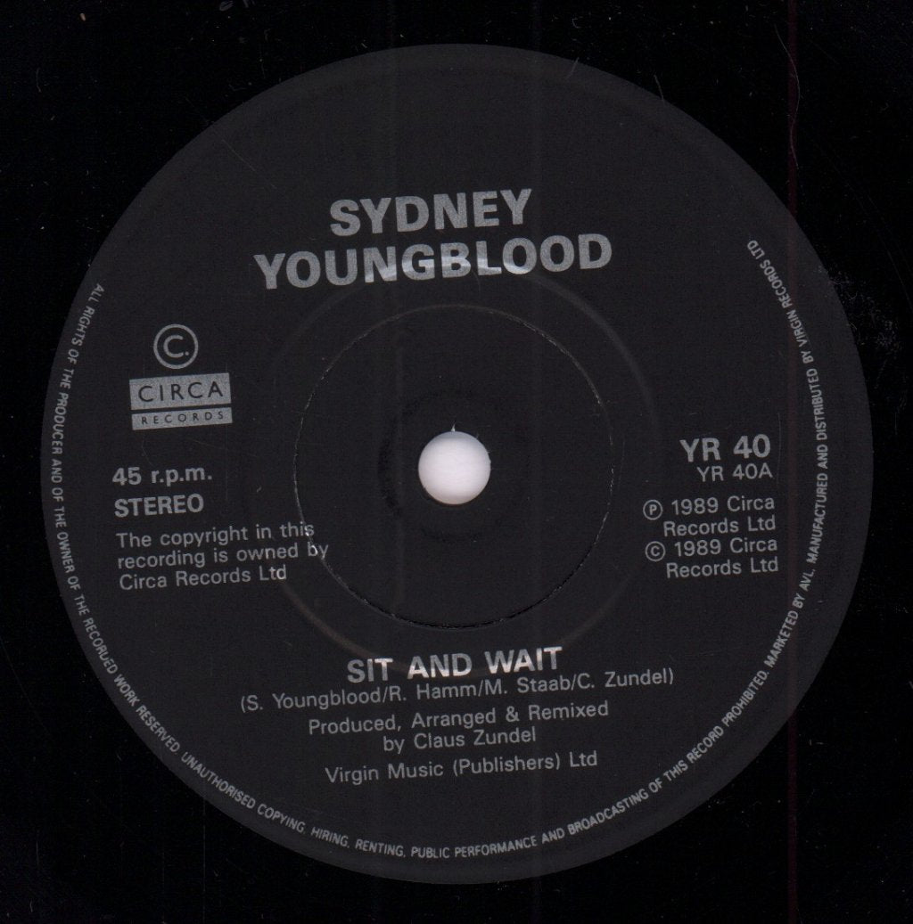 Sydney Youngblood - Sit And Wait - 7 Inch – Vinyl Tap