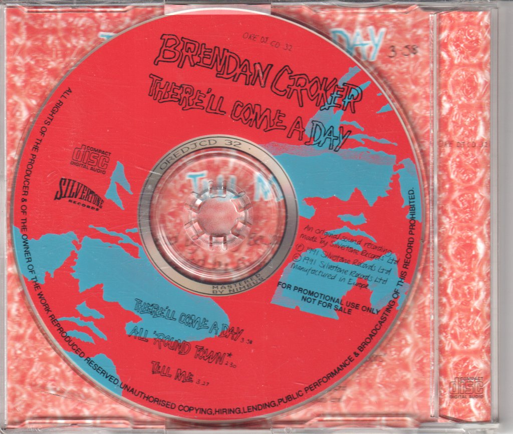 Brendan Croker - There'll Come A Day - Cd – Vinyl Tap