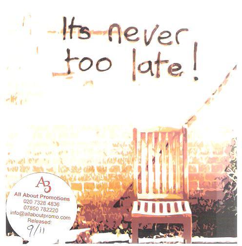 Nine Below Zero - It's Never Too Late - Cdr – Vinyl Tap