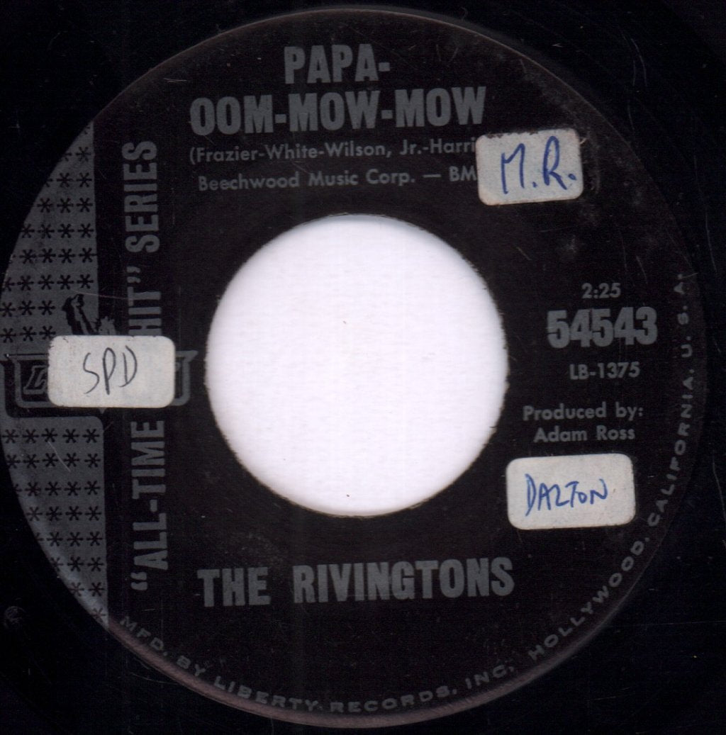 Rivingtons - Papa-Oom-Mow-Mow - 7 Inch – Vinyl Tap