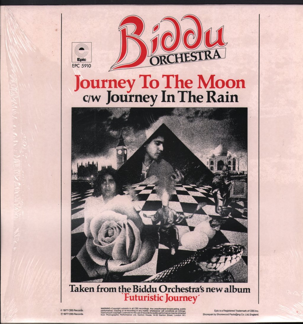 Biddu Orchestra - Journey To The Moon - 12 Inch – Vinyl Tap